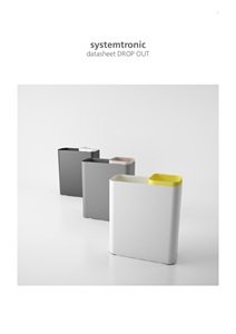 Steel umbrella stand DROP OUT By Systemtronic