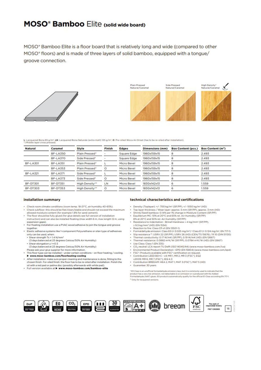 MOSO BAMBOO N-FINITY Outdoor bamboo wall tiles By Moso