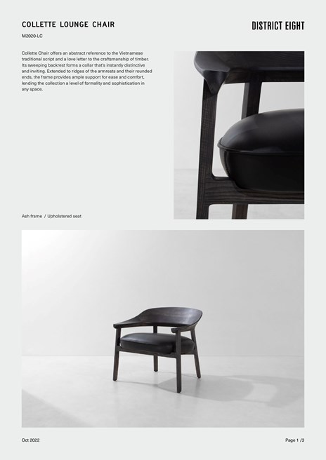 COLLETTE | Loungesessel By District Eight