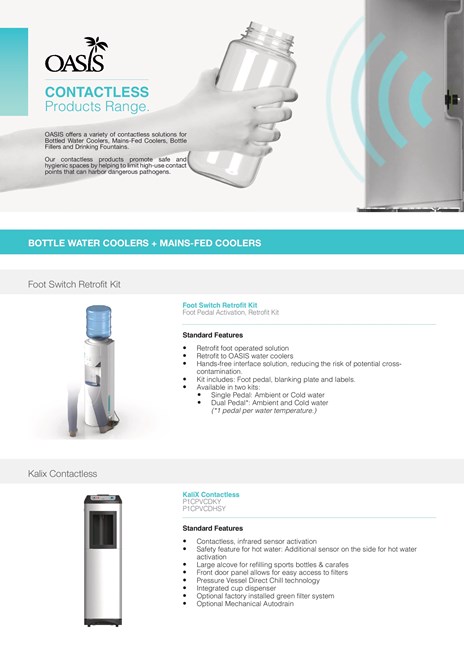 VERSAFILLER PVSBF Water dispenser By OASIS International