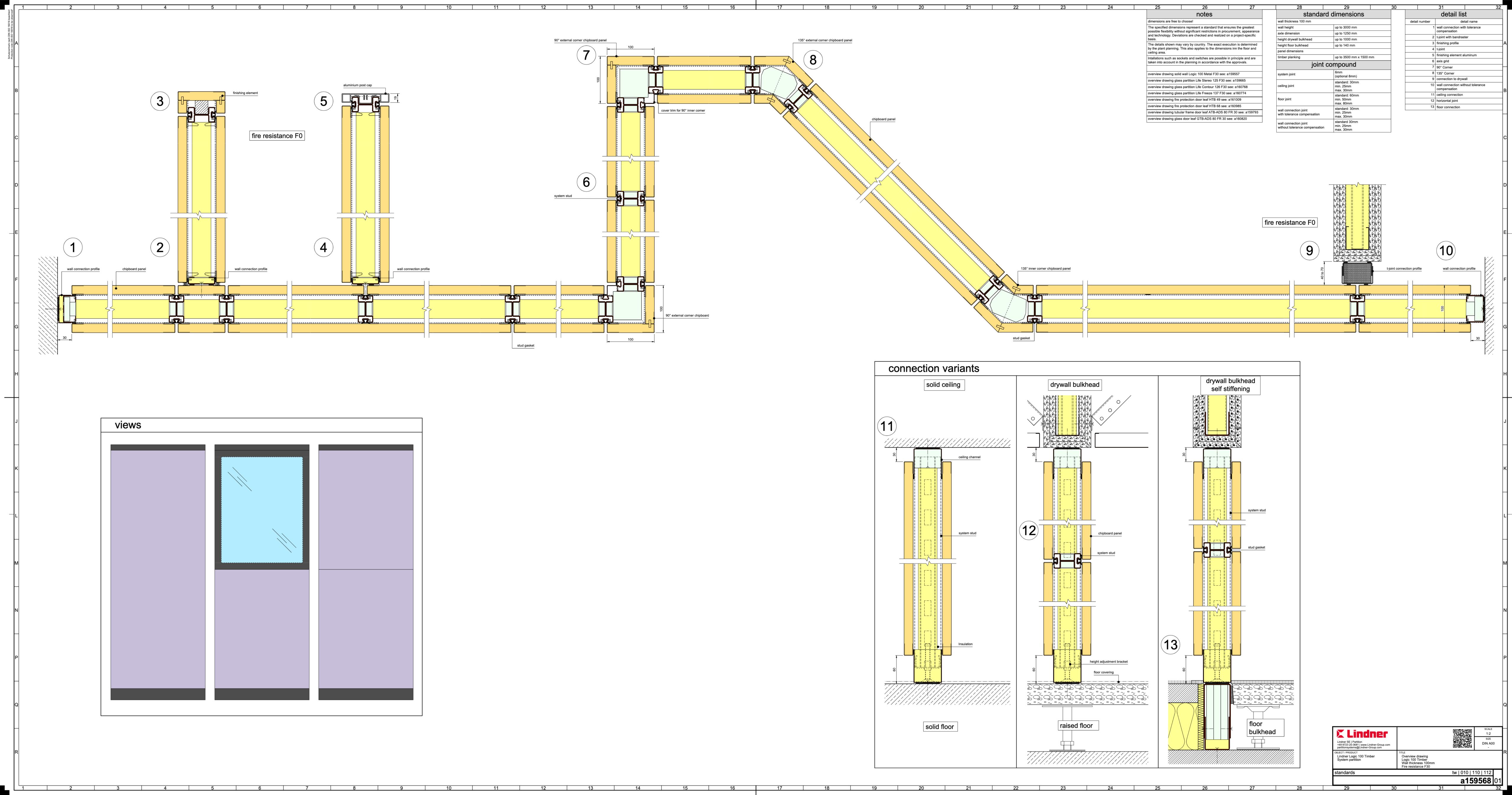 LOGIC 100 TIMBER Sandwich panel By Lindner
