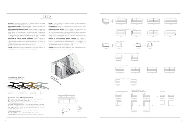 CREO 沙发 By CTS SALOTTI | design Marconato & Zappa