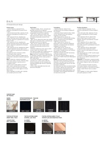 Table DAN By Minotti design Christophe Delcourt