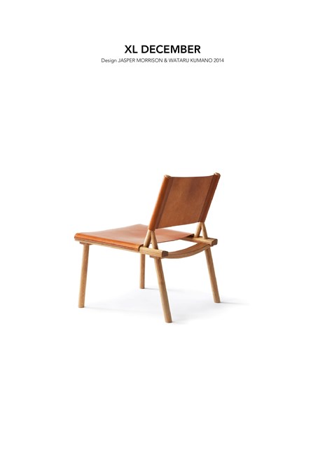 DECEMBER CHAIR CANVAS By Nikari design Jasper Morrison