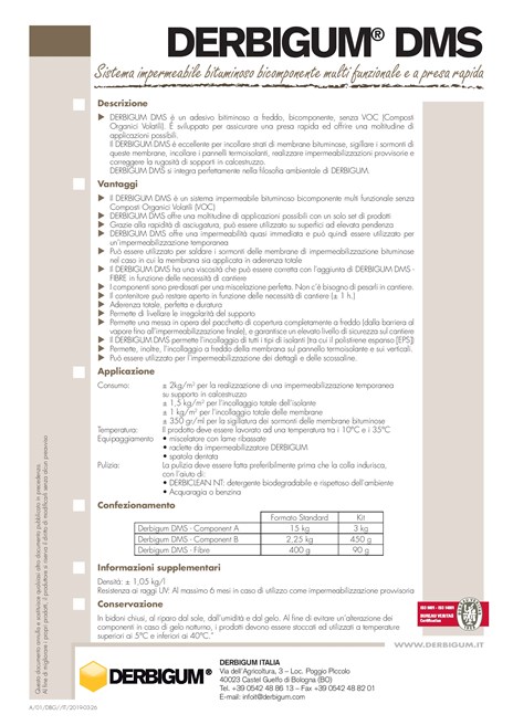 Impermeabilizzazione liquida DERBIGUM® DMS - Derbigum - Edilportale