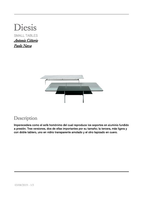 DIESIS Mesita baja rectangular de mármol By B&B Italia | design Antonio Citterio, Paolo Nava