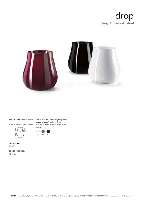 DROP Vase By Plust
