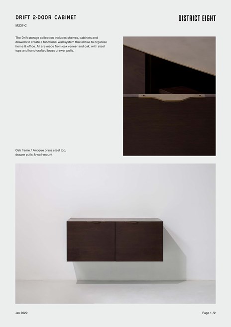 DRIFT | 边柜 By District Eight