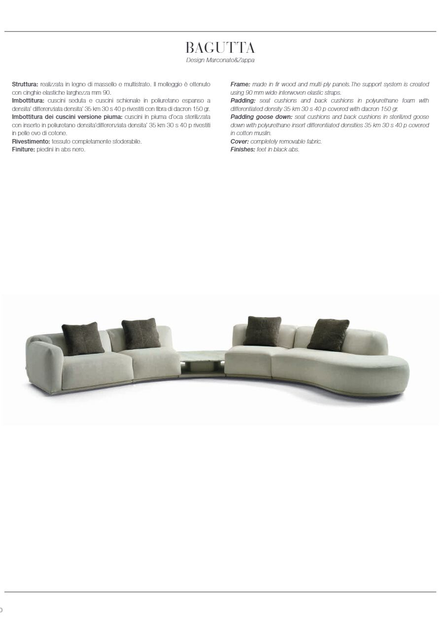 BAGUTTA Sofa By CTS SALOTTI