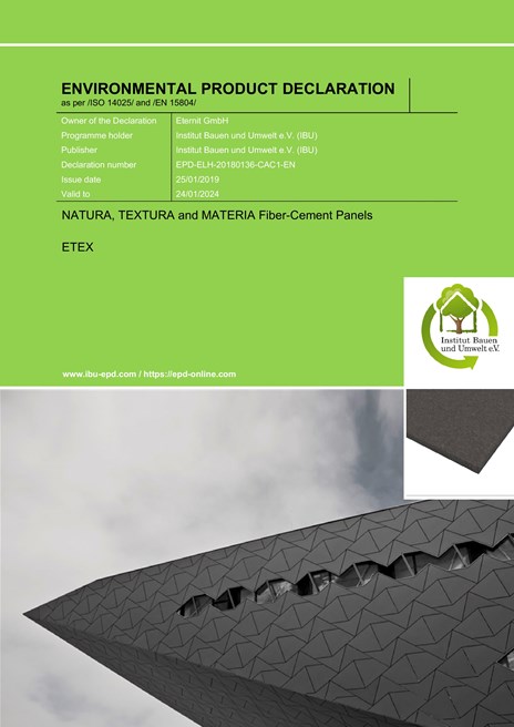 Fiber cement Panel for facade / Ventilated facade EQUITONE [natura] By ...