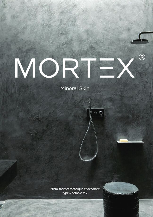 MORTEX Revêtement de sol/mur en matériaux cimentaires By BEAL International