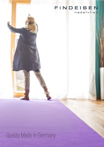 Needled flooring Raised-Floor Cuts Individual Collection By FINDEISEN
