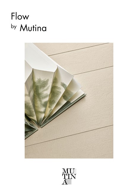 Rivestimento in gres porcellanato FLOW WHITE By Mutina