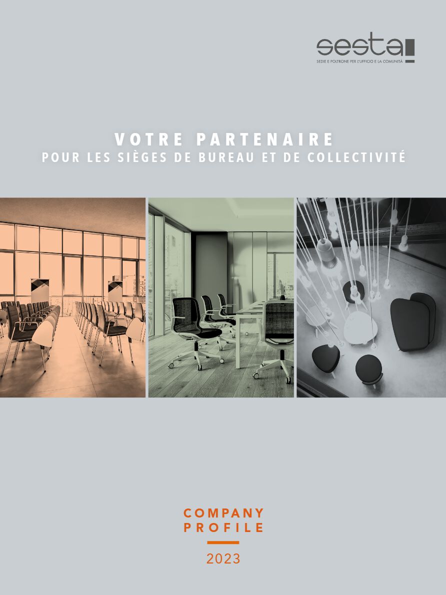 Q3 PHASE.2 Chaise d'accueil empilable en polypropylène By Sesta
