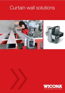 Aluminum facades WICTEC 50EL By WICONA