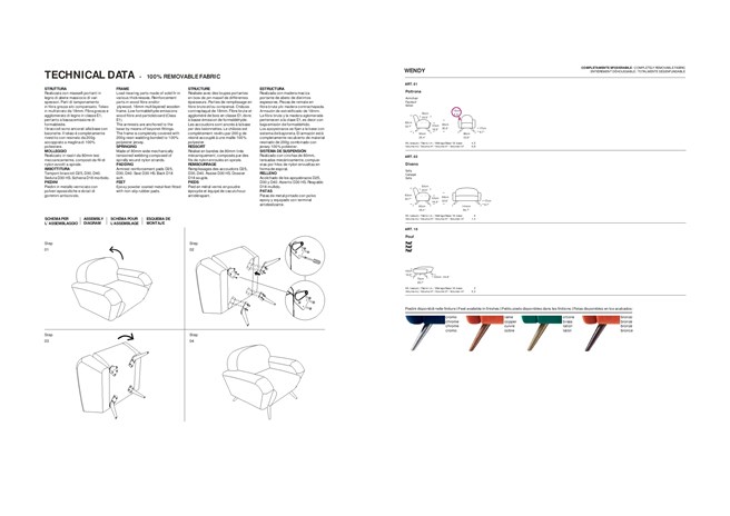 WENDY | Armchair By Felis design Gianluca Marcon