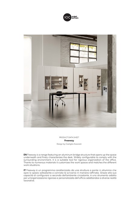 FREEWAY | Office desk By IOC project partners
