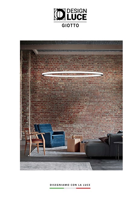 GIOTTO pendant lamp By Design Luce design Luigi Cerbone