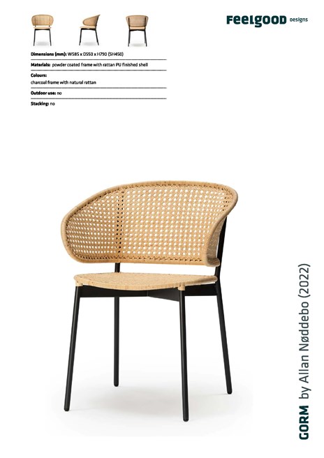 GORM Chaise By Feelgood Designs