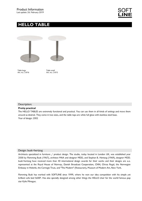 HELLO | Coffee table Round stainless steel coffee table By SOFTLINE ...
