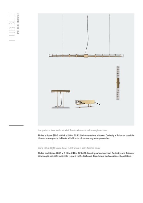 HUBBLE 吊灯 By BAXTER | design Pietro Russo