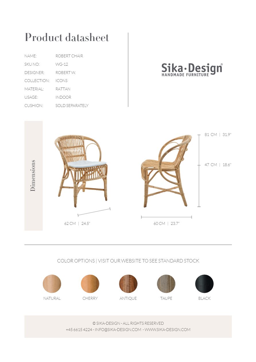 ROBERT Chair By Sika Design