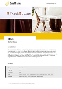 IRIDE Table By TrackDesign