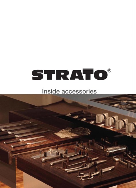 Lacquered kitchen with island IGLOO PROG.015 By Strato Cucine