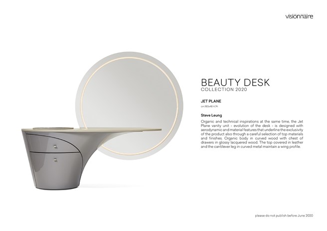 JET PLANE | Toucador By Visionnaire design Steve Leung