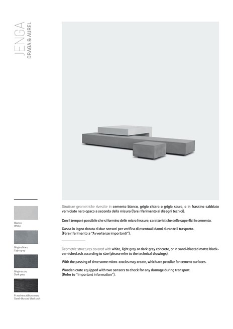 JENGA | Tavolino quadrato By BAXTER design Draga & Aurel