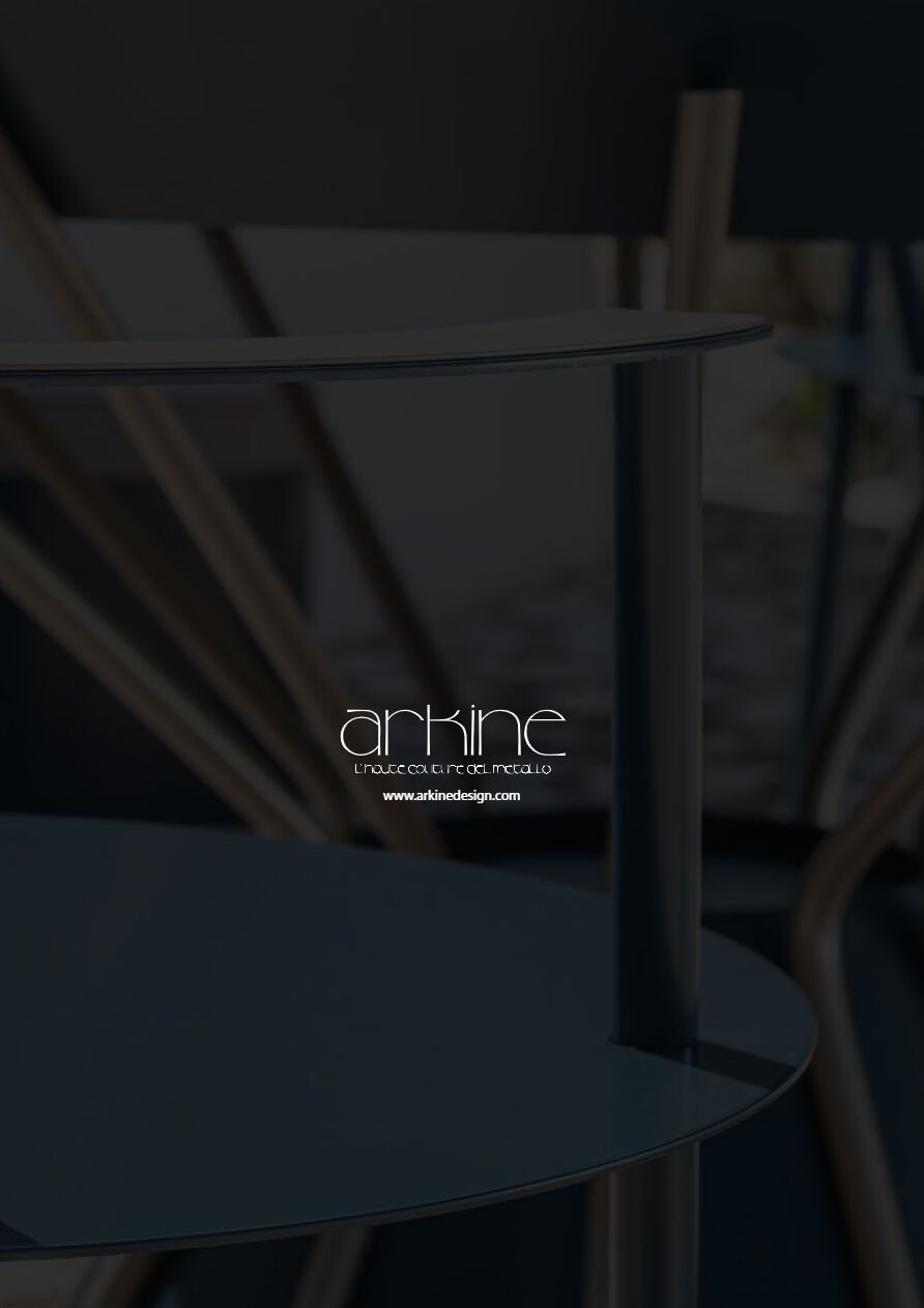 TEMPO Steel and fabric Garden daybed By Arkine