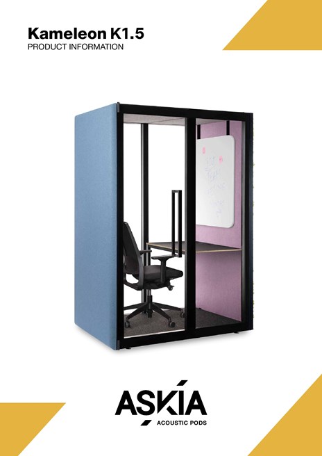 KAMELEON K1.5+ cabine de bureau By Askia