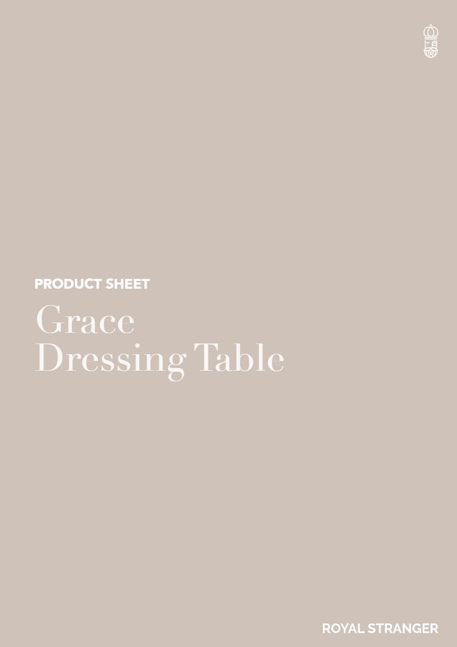 GRACE Tocador de madera By ROYAL STRANGER