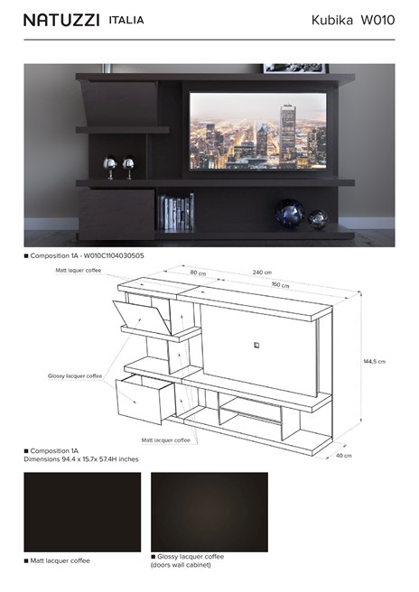 KUBIKA 9 bookcase By Natuzzi Italia