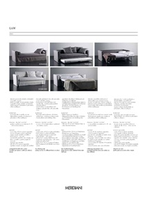 LAW | Dormeuse By Meridiani