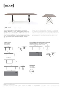 LAX | Table By more design Gil Coste