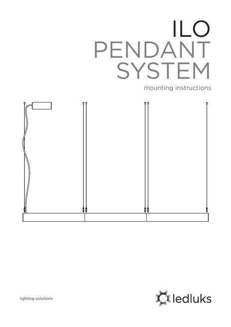 ILO PENDANT SYSTEM By LED Luks