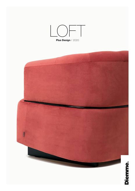LOFT 2 seater fabric sofa By Diemme | design Plus Design Consultancy Agency