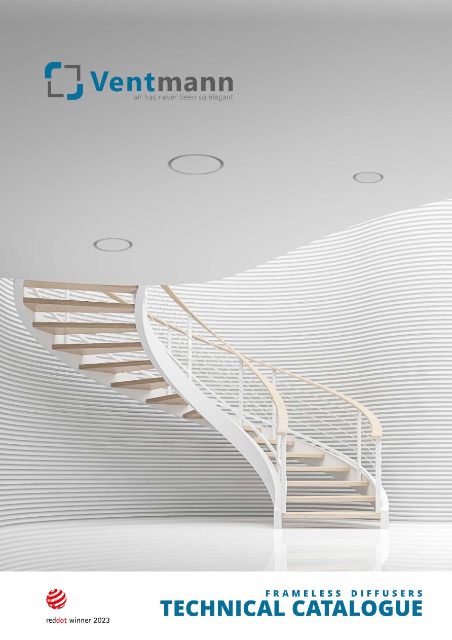 PLINE Diffusore d'aria in gesso By Ventmann