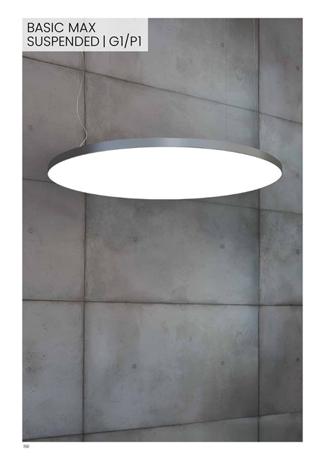 Lámpara colgante LED BASIC G1/P1 By Lightnet