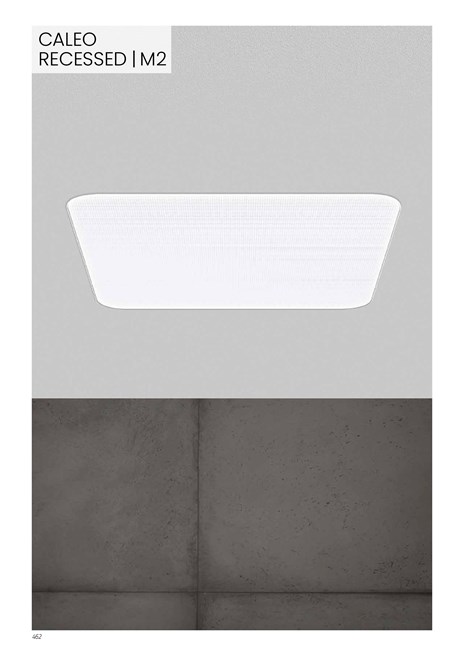 LED recessed ceiling lamp CALEO M2 By Lightnet