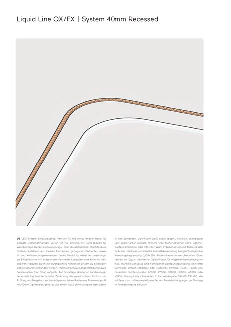 LIQUID LINE QX/FX Deckenlampe By Lightnet