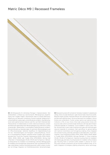 MATRIC DÉCO M9 Ceiling lamp By Lightnet