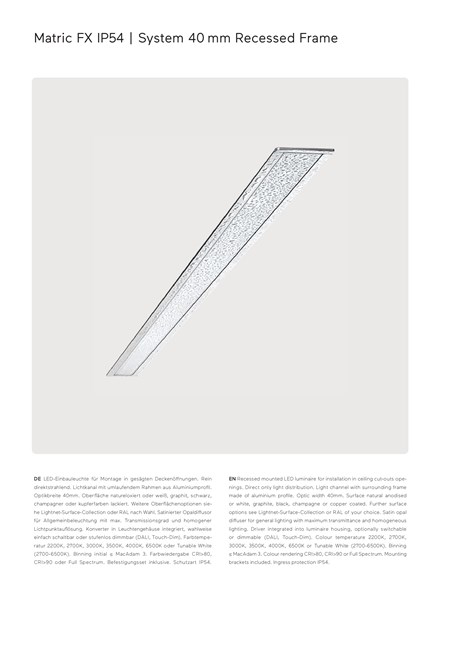 MATRIC FX IP54 lampada da soffitto By Lightnet