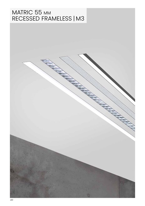 MATRIC M3 LED recessed ceiling lamp By Lightnet