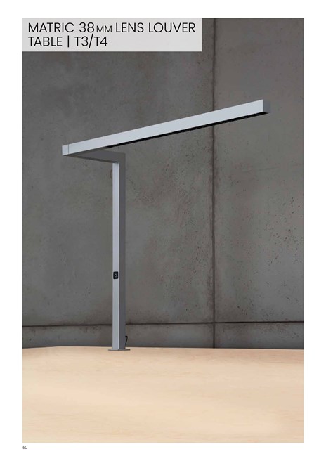 LED desk lamp MATRIC T3/T4 Matric Collection By Lightnet