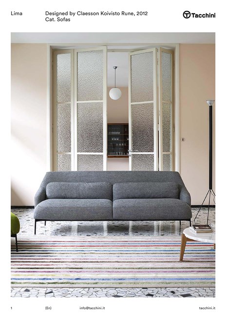 LIMA | Sofa By Tacchini design Claesson Koivisto Rune