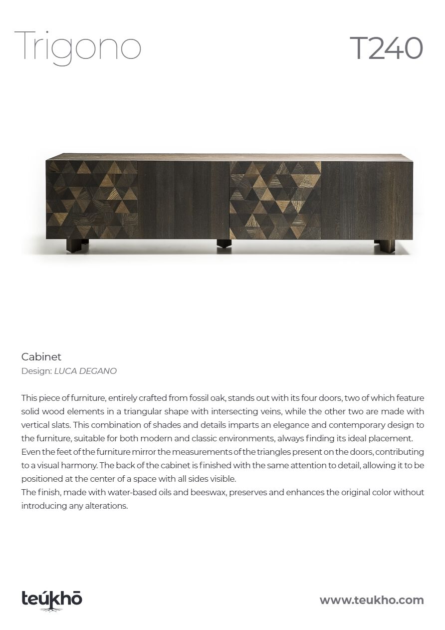 TRIGONO Sideboard By Teúkhō