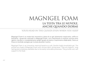 NEW MAGNIGEL MEMOFORM DELUXE STANDARD Guanciale rettangolare By Magniflex