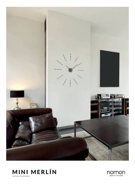MINI MERLIN clock By nomon